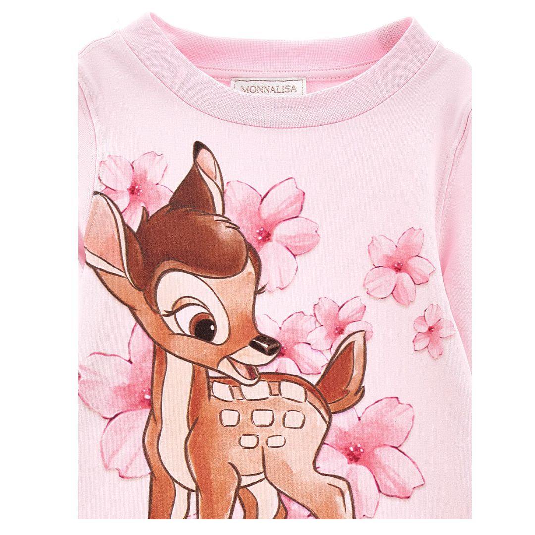 Monnalisa - Pink Bambi Sweat Dress – Village Kids