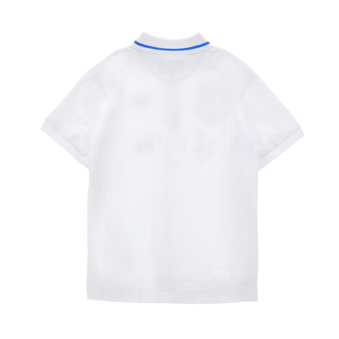 LA MARTINA - White & Blue Polo Shirt – Village Kids
