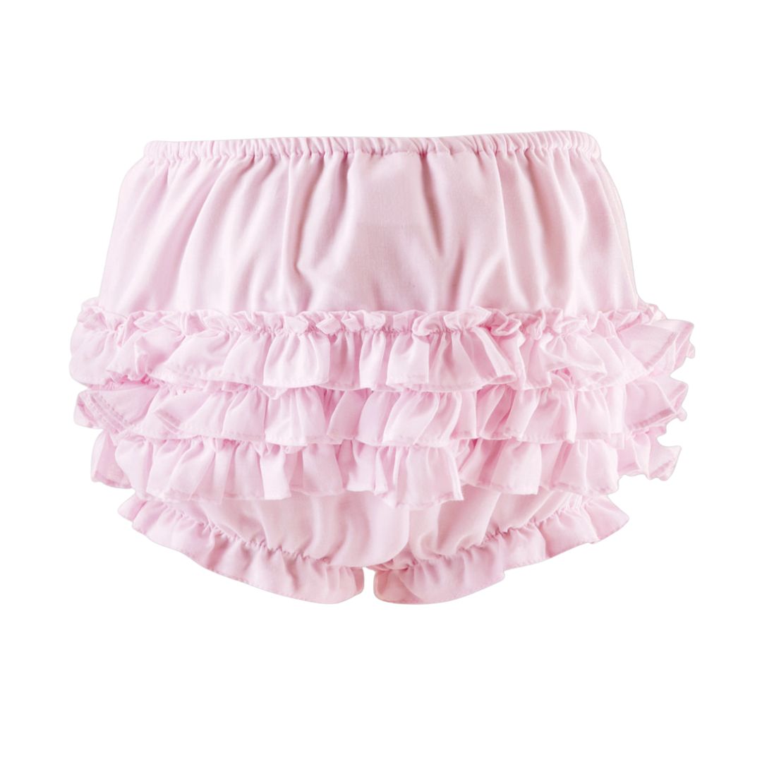 Sarah Louise - Pale Pink Frilly Knickers – Village Kids