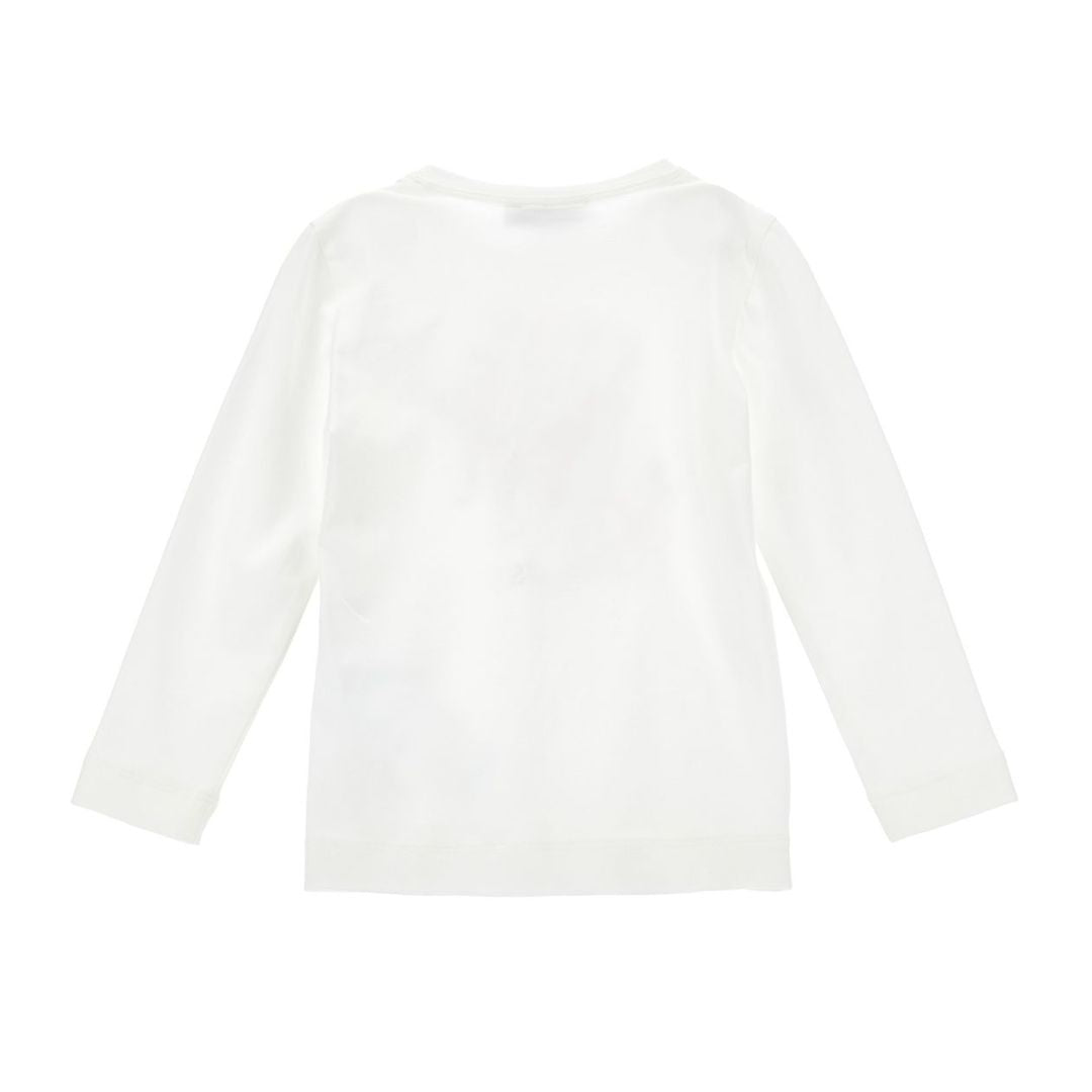 Monnalisa - Ivory LS Teddy Top – Village Kids