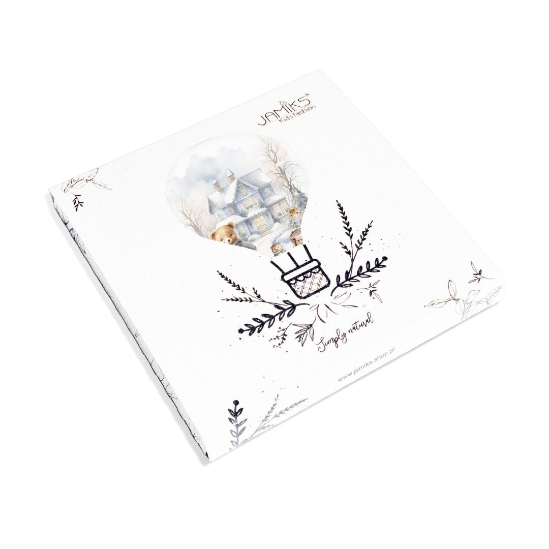 Jamiks - Ivory Velour "Homero" Bear Set – Village Kids